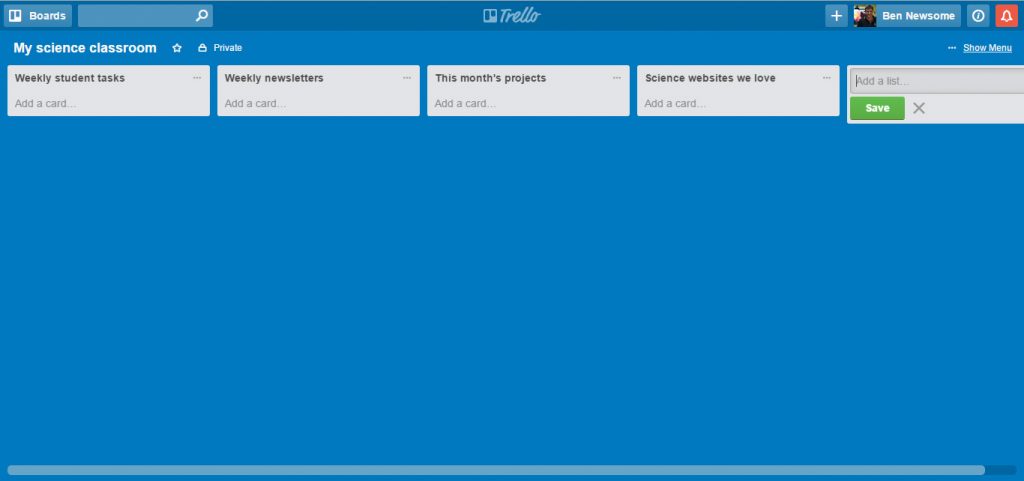5 solutions to classroom organisation & lesson planning using Trello ...