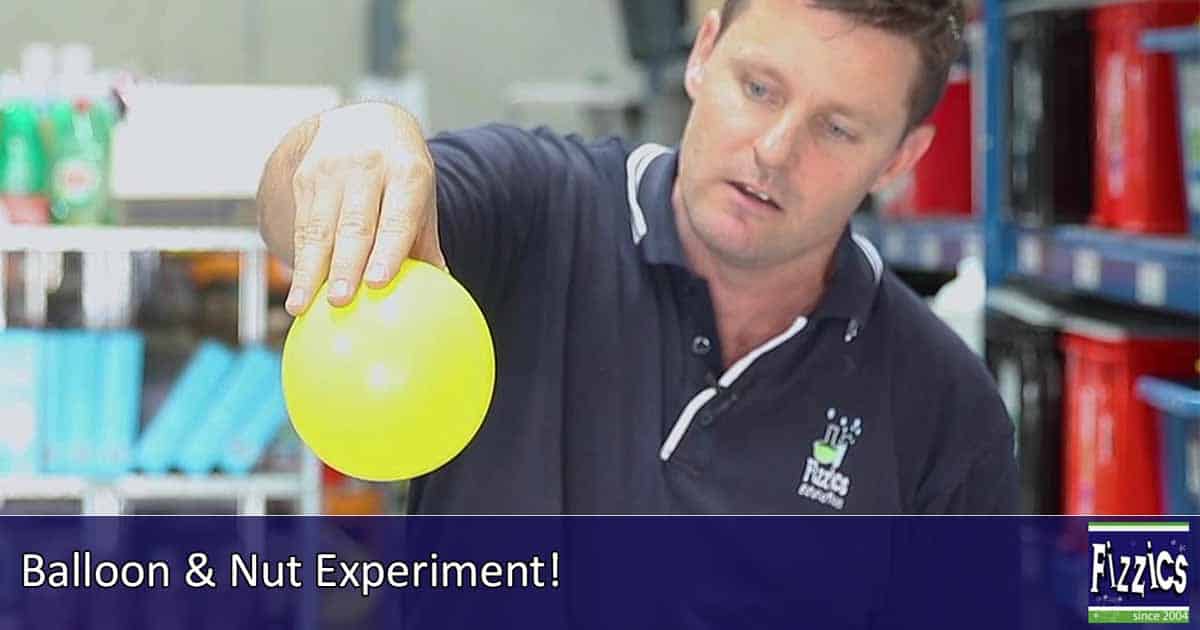 Balloon and nut hummer : Fizzics Education