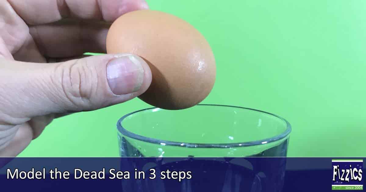 Model the Dead Sea : Fizzics Education