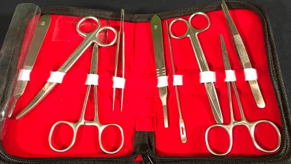 9 piece dissection kit : Fizzics Education