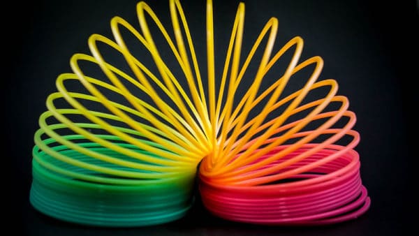 Rainbow Slinky : Fizzics Education