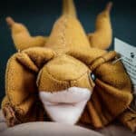 Frilled neck lizard finger puppet : Fizzics Education