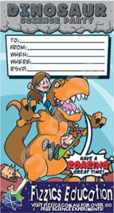 Dinosaur Parties : Fizzics Education