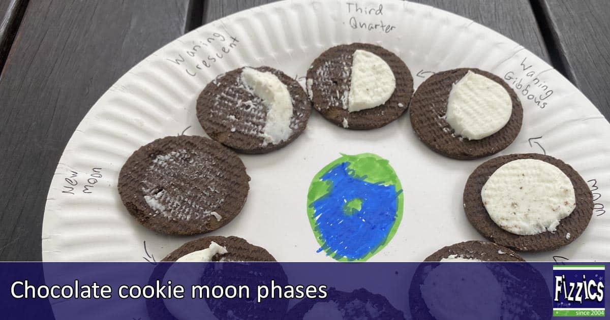 Oreo cookie moon phases : Fizzics Education