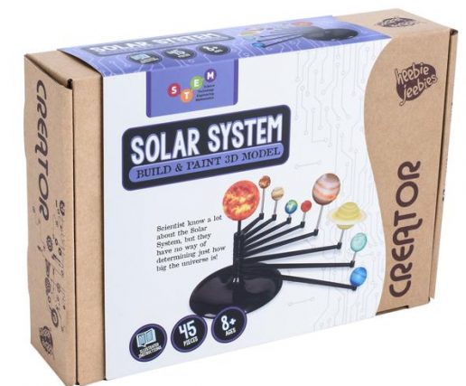 3D Solar System Model – Build & Paint : Fizzics Education