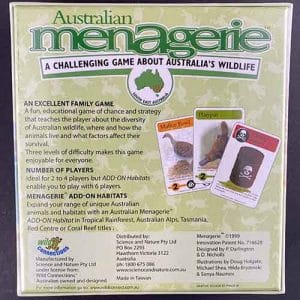 Australian Menagerie Game : Fizzics Education