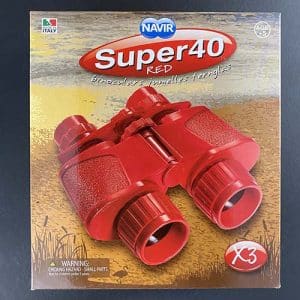 Red Binoculars Super40 : Fizzics Education