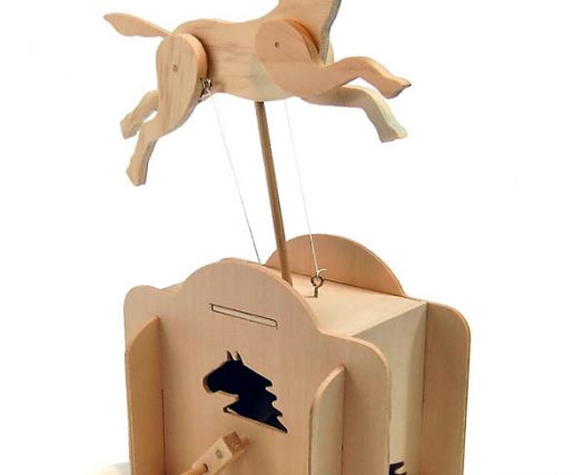 Running Horse Automaton Wooden Kit : Fizzics Education