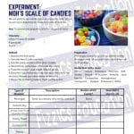 Moh’s Hardness of Candies Activity Worksheet (5) : Fizzics Education