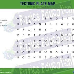 Plate Tectonic Activity Worksheet (3) : Fizzics Education